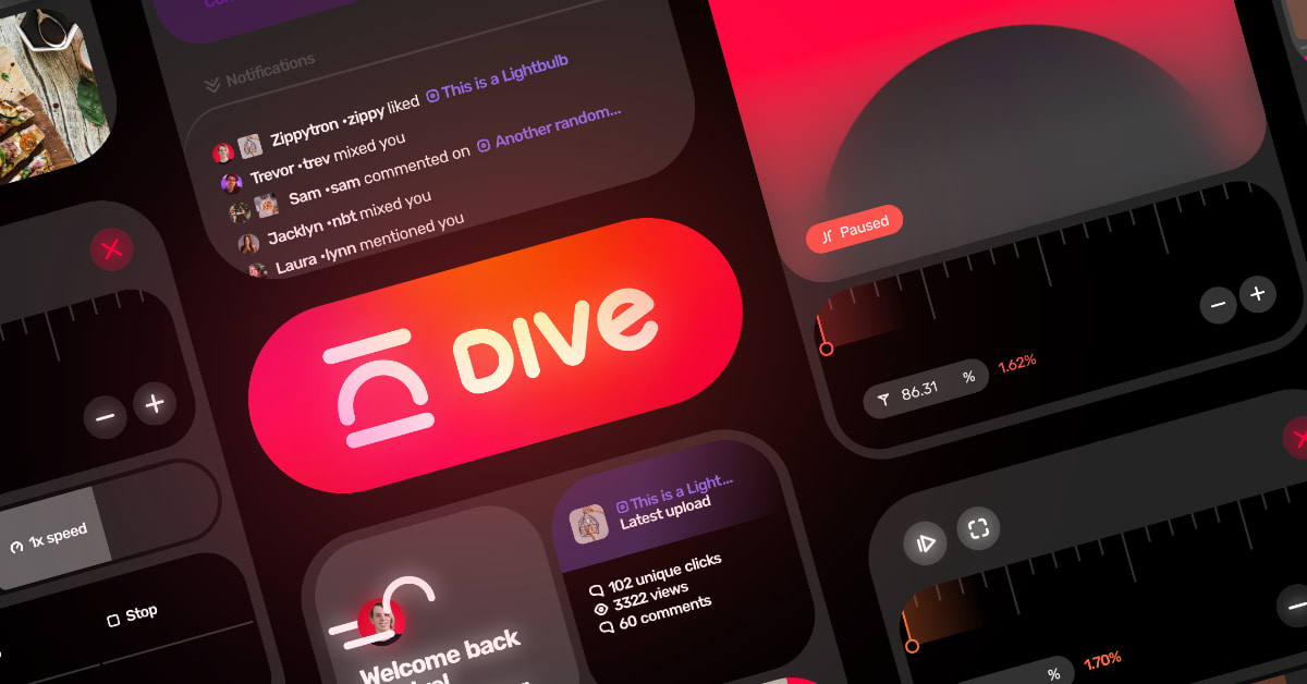 Dive • Ethical Software for the Next Generation of Creatives